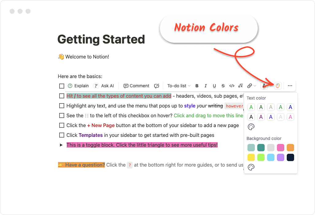 Notion Colors - Custom Your Notion Color Notion Colors - Custom Your Notion Color